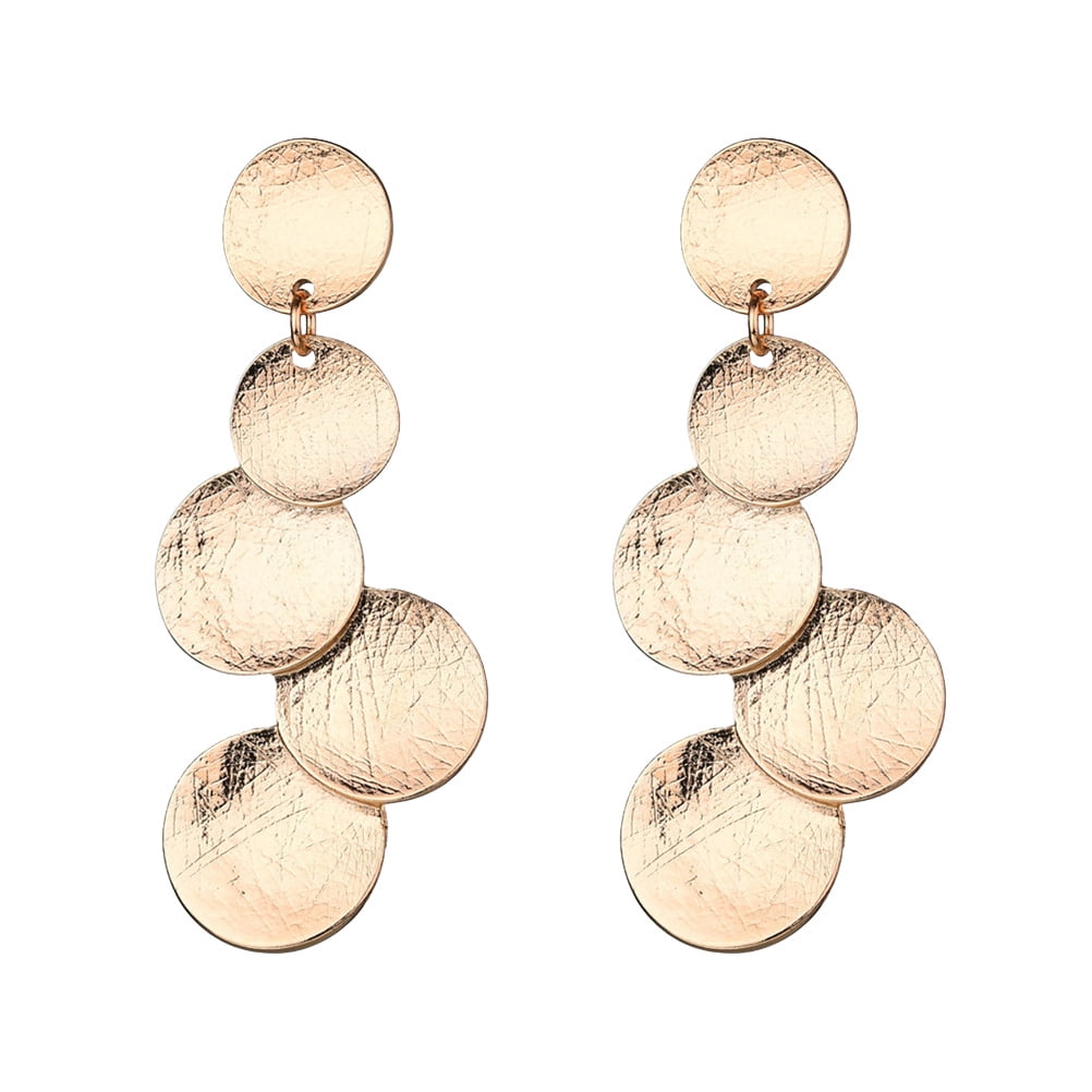 Click here for Masteelfca 1 Pair Fashion Exaggerated Golden Earri... prices