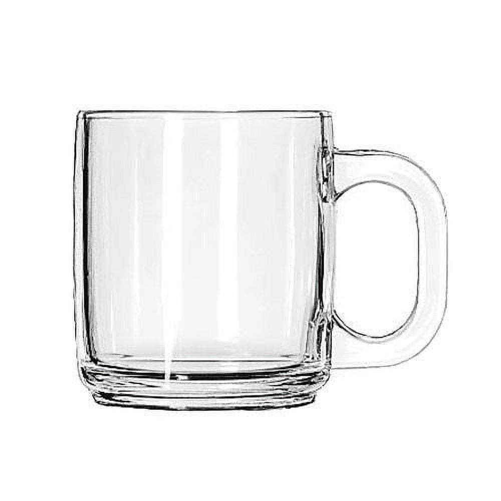 10 oz glass coffee mugs store