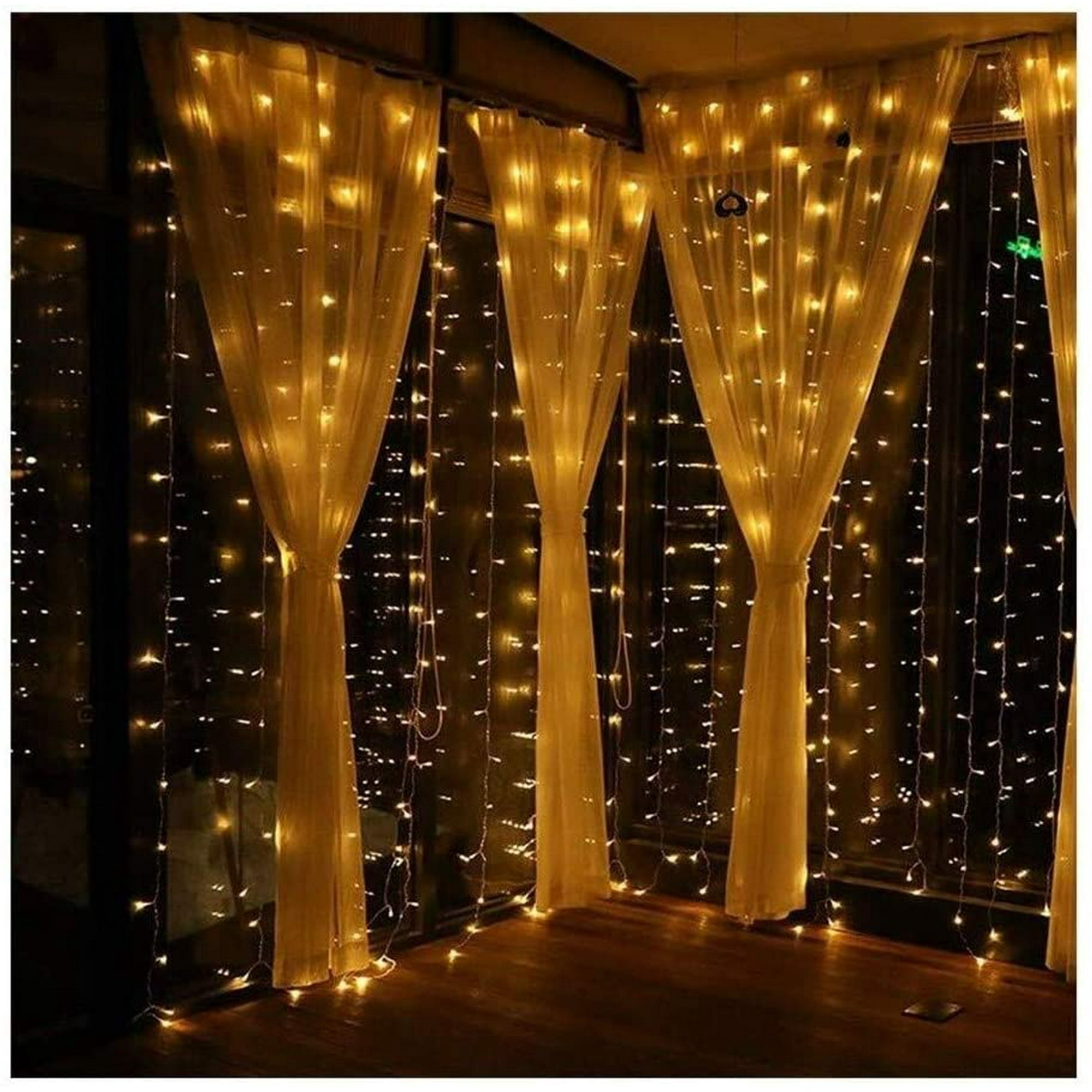Curtain Lights Led Dreamy Romantic Room Bedroom Background Decorative ...