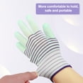 12Set ESD Anti-Static Gloves Electrostatic Protective Gloves with PU ...