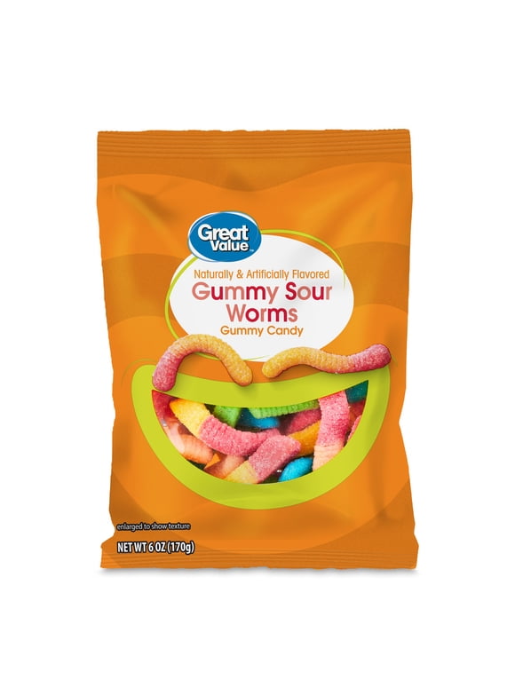 Gummy worms in Gummy & Chewy Candy - Walmart.com