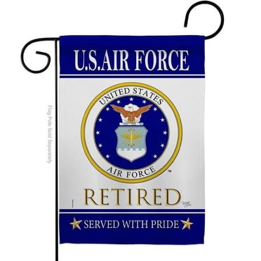 G142717-BO 13 x 18.5 in. US Air Force Garden Flag with Armed Forces ...