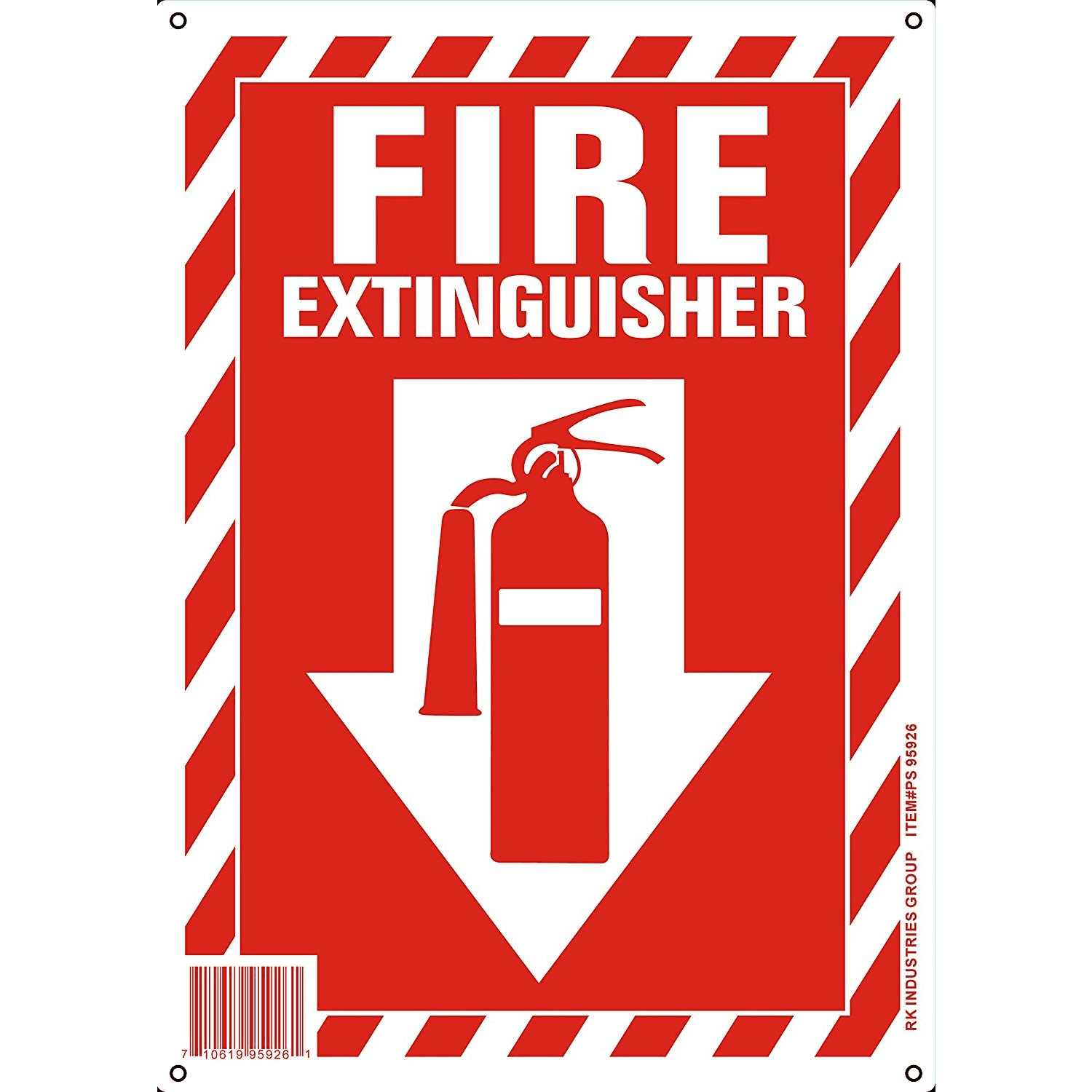Buy RK OSHA Fire Extinguisher Safety Sign at Ubuy Uruguay