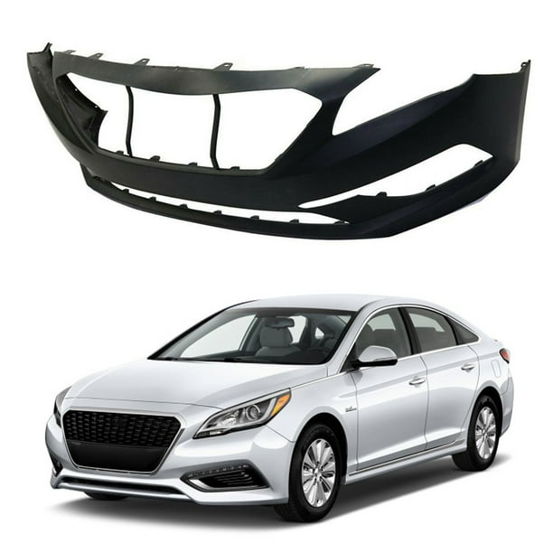 EPOTOOR Primered Front Bumper Cover Replacement for Hyundai Sonata 2015 ...