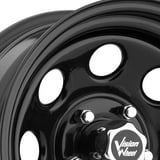 15x8 Vision 85H Soft 8 Gloss Black 5x139.7 5x5.5 ET-19 Wheel Rim ...