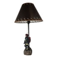 American Hero Fire Fighters Fireman In Full Gear And Axe Table Lamp ...