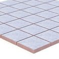The Tile Life Quell Blue Porcelain Grid Mosaic Tile Sample - 4 x 4 in ...