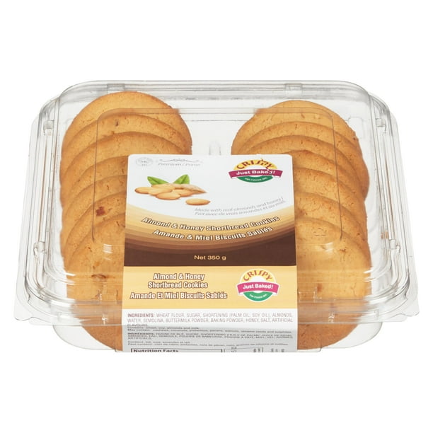 Almond Honey Shortbread Cookies - Walmart.ca