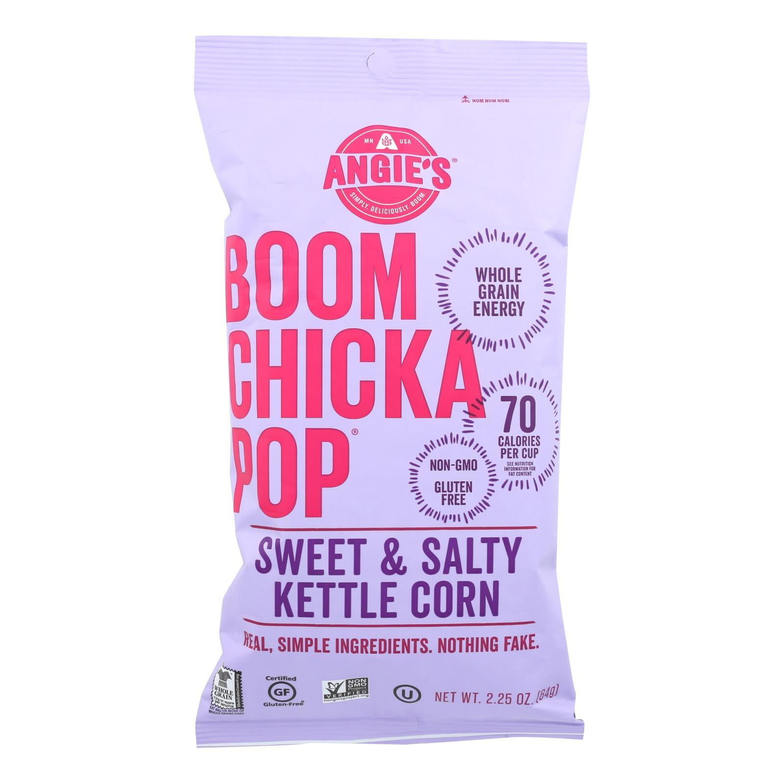 Angie's Kettle Corn Boom Chicka Pop Sweet and Salty Popcorn - Case of ...