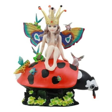 LADYBUG 1147DV Outdoor Crushed Marble Resin Westie Dover White ...