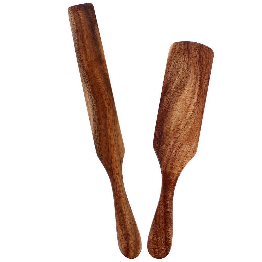 Click here for Ifanlandor 2pcs Wooden Wok Spatula Set Brown Heat-... prices