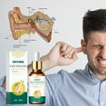 South Moon 2x 20ml Ear Otitis Drop Ear Tinnitus Sore Deafness Treatment
