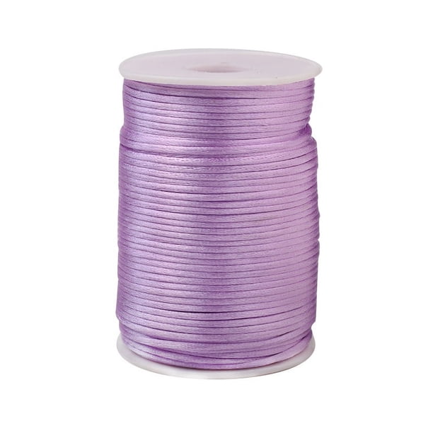 Zhuge Hilo trenzado de nailon satinado para hacer abalorios, para hacer ...