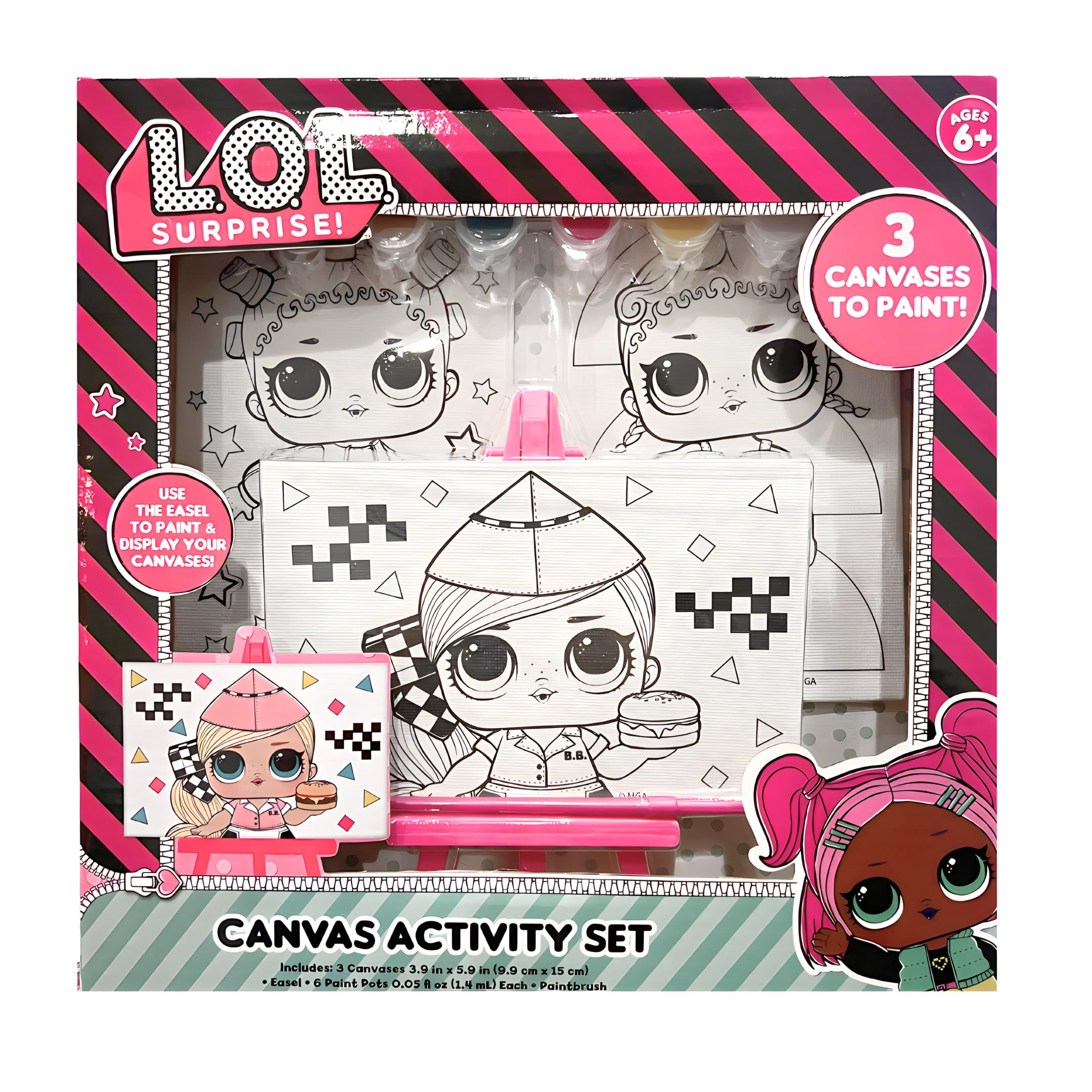 LOL Surprise! Canvas Activity Set - Walmart.com