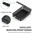 6 small pill boxes, tiny pill boxes, mini transparent plastic storage ...