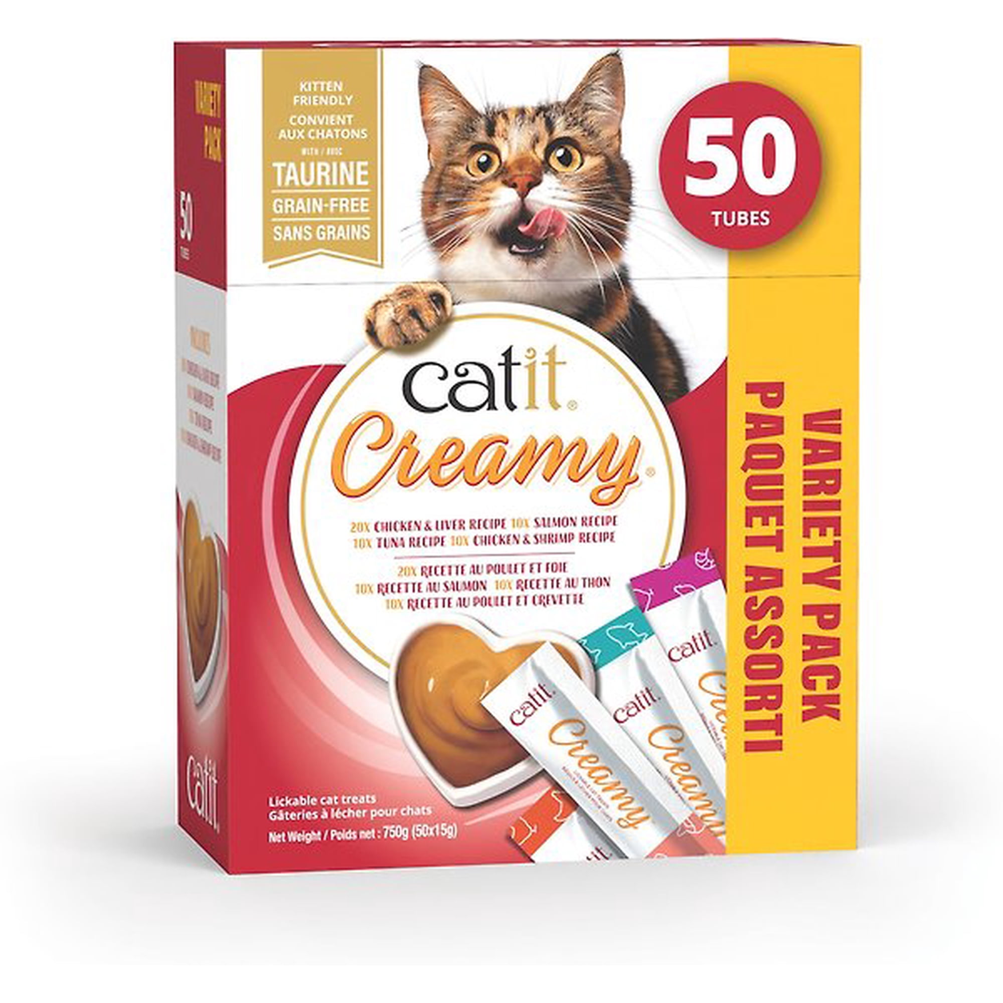 Click here for Catit Creamy Mega Mix Multipack Lickable Cat Treat... prices