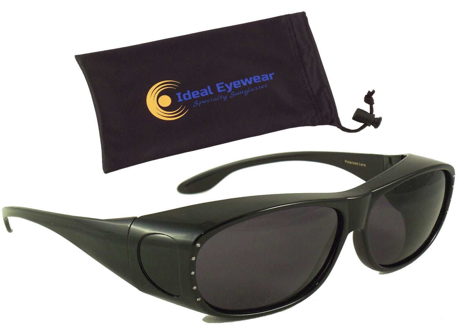 Fashion Fit Over Sunglasses - Polarized Lenses and Rhinestones - Wear ...