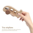 Airplane Model for Baby Marbles Design Wood Airplane Toy Simulated ...