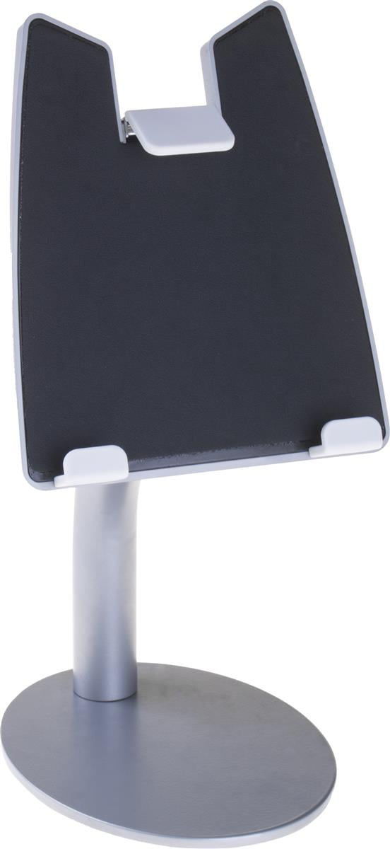 iPad Desk Stand Kiosk, with Locking Enclosure, Tilting Bracket, 14 ...