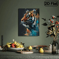 500pcs Large Tiger Head Jigsaw Puzzle Suitable for Adults Families ...