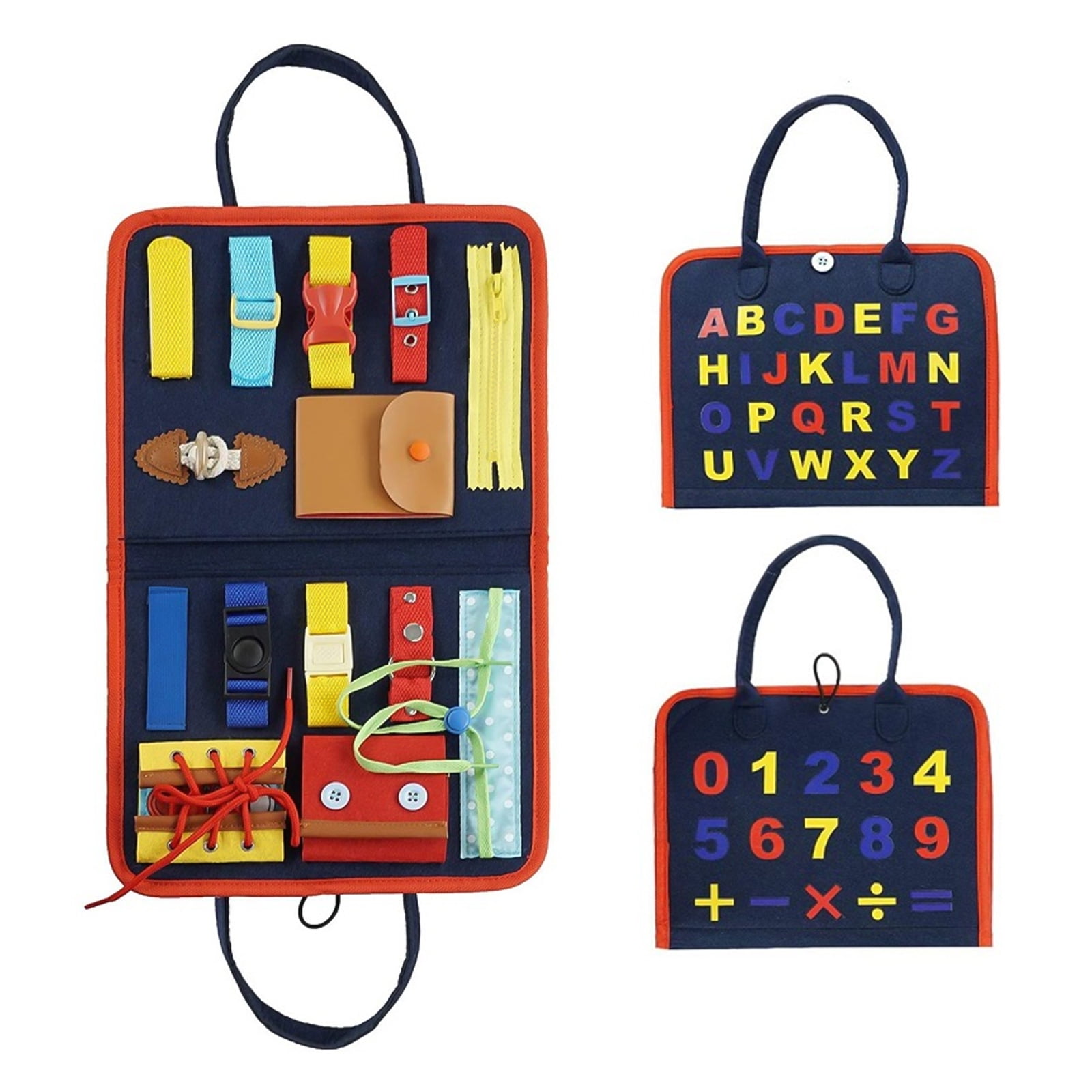 Click here for Pepisky Toddler Busy Board Sensory Toy Basic Skill... prices