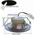 IYFFDFE-2-Pack 1.5W LED Cooker Range Hood Bulb Light 12V DC 2.50in/60mm ...