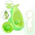 NEX Boys Green Potty-Training Urinal Aiming Target Practice Pea Design ...