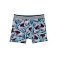 Wonder Nation Boys Boxer Brief Tropical Shark Underwear, 3-Pack, Sizes ...