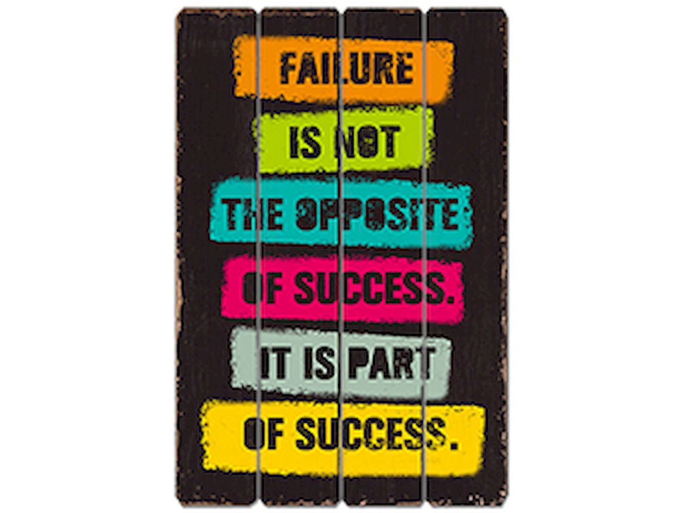 "Failure And Success " Wooden Sign - Walmart.com