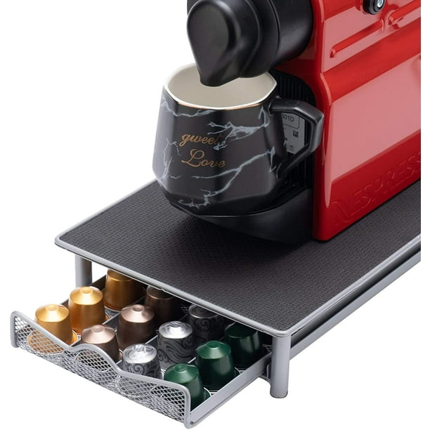 HTAIGUO Compatible for Nespresso OriginalLine Coffee Pod Rack Drawer ...