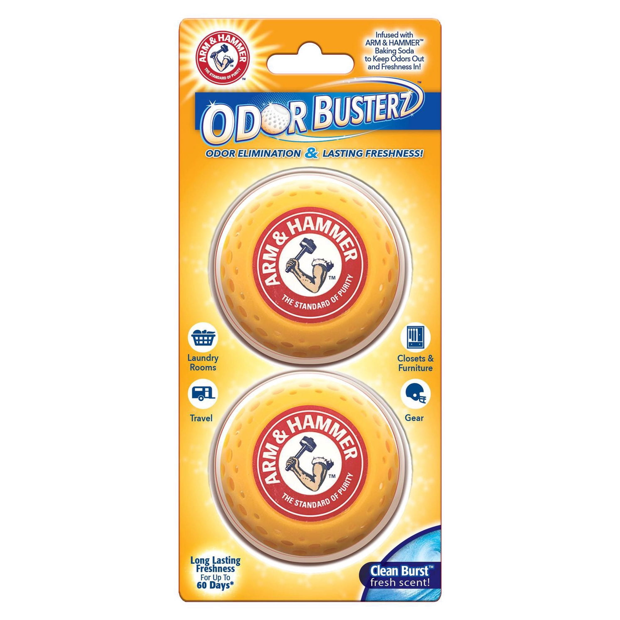 Click here for Arm & Hammer Deodorizer Odor Busterz  2 Pack prices