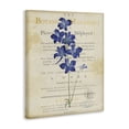 Stupell Industries Natural Botanic Garden Flower Canvas Wall Art ...