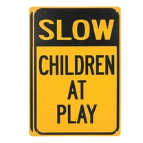 GoSports Neon Children's Slow Down Man! High Visibility Street Safety ...