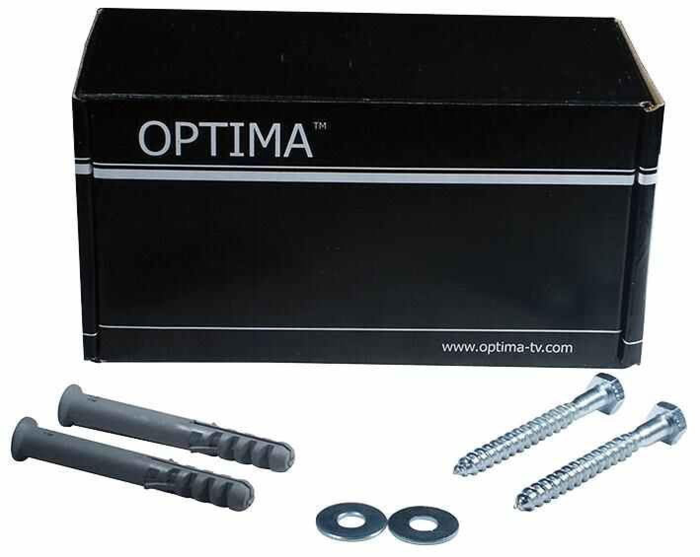 OPTIMA Bracket Mounting Kit 10 x 50mm Coach Bolts Wall Plugs & Washers ...