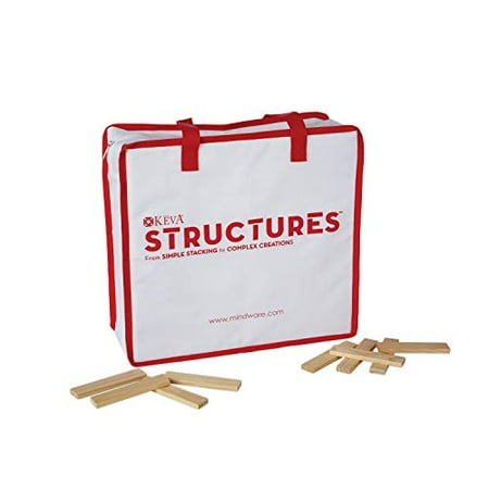 MindWare KEVA Structures 400 Planks - Free-Form 3D Building kit for ...