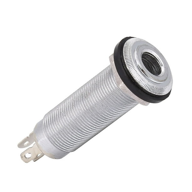 Electric Bass Jack Socket,Threaded Cylinder Output Jack Guitar Jack ...