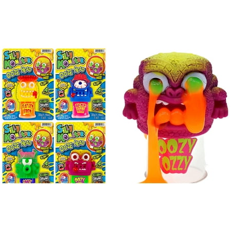 JA-RU Slime Monster Squishy Barf Slime Toy ( Pack of 4 Assorted) Vomit ...