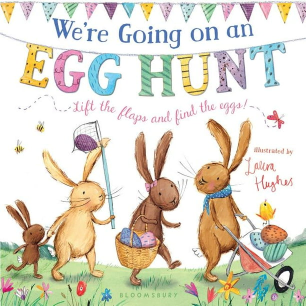 Were Going on an Egg Hunt Lift the Flaps (Board Book) - Walmart.com ...