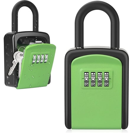 Key Lock Box, [No Installation Require] for Keys with Removable Shackle ...