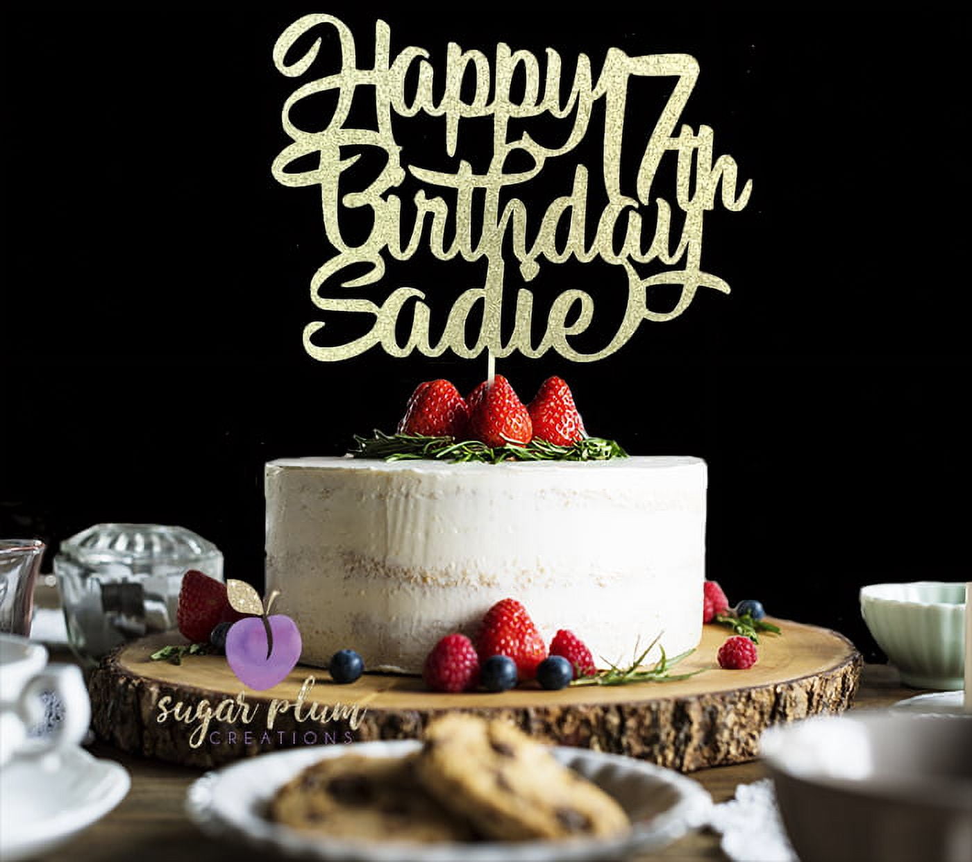 Happy 17th Birthday Cake