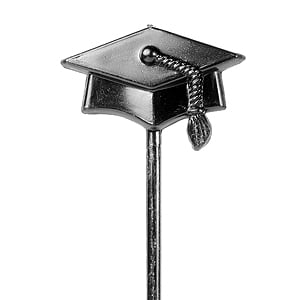 Black Grad Hat Pick 3" 12 Pieces - Walmart.ca