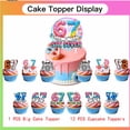 Six Sever Meme 7th Tableware Balloons Cake Toppers Backdrop Banner ...