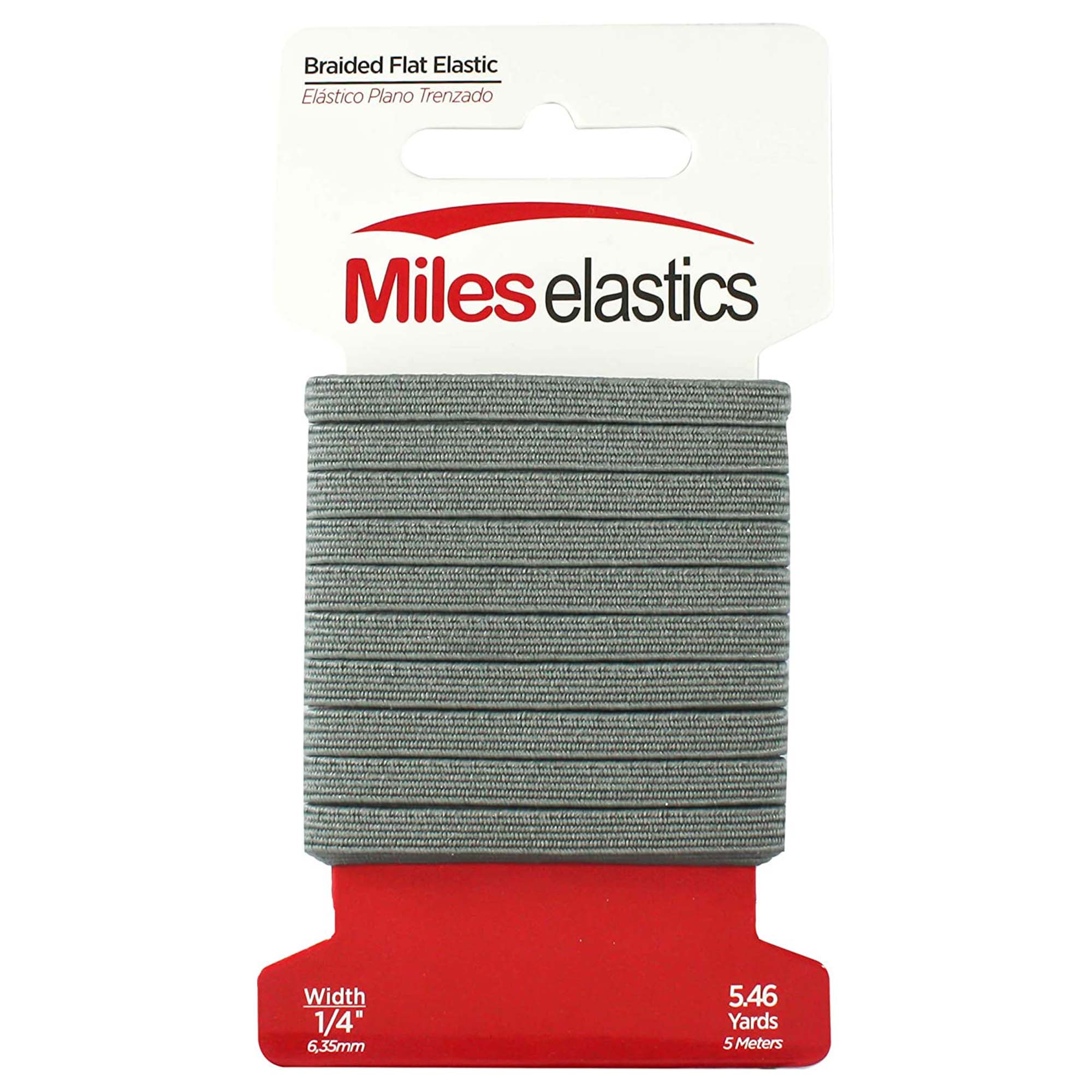 Miles Elastic Braided Flat Elastic, Braided Elastic, Strong Elastic ...