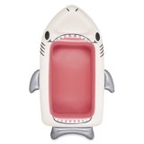 Funsicle Big Jaws Inflatable Shark Swimming Pool, Rectangular, Age 3 ...