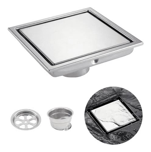 Coladera Cuadrada Malubero Acero Inoxidable Malu1417 | Bodega Aurrera ...