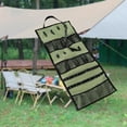 harayaa Camping Hanging Storage Bag Camping Tableware Storage Bag Spoon ...