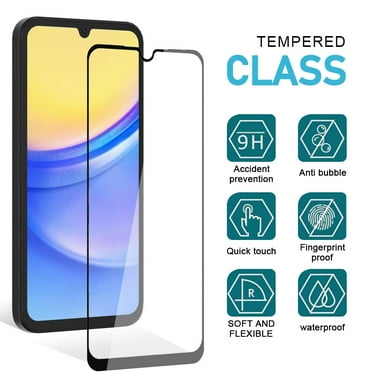 Xhy Samsung Galaxy A15 5G Privacy Screen Protector, 2 Pack, Anti Spy, 9H Hardness, Scratch ...