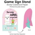 Big Dot of Happiness Whole Llama Fun - Llama Fiesta Baby Shower or ...