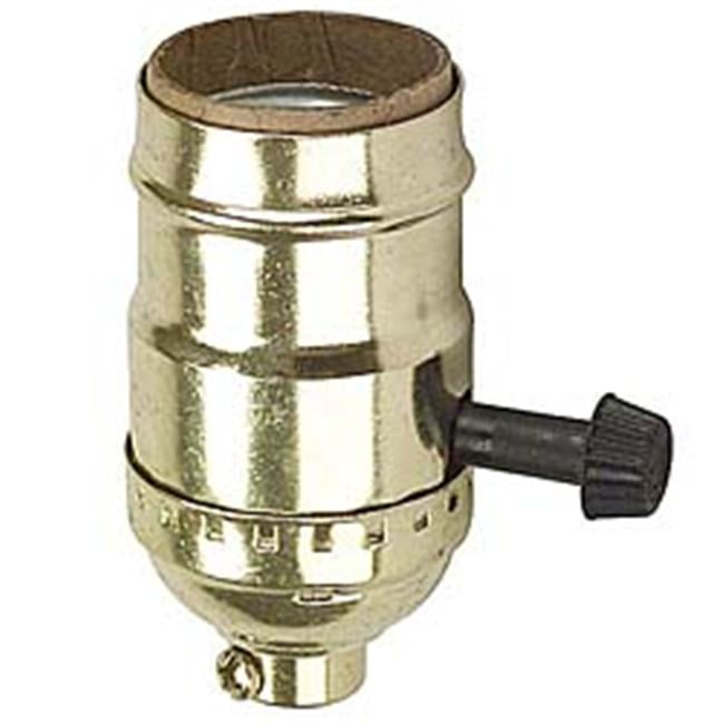 Leviton Brass Three Way Lamp Sockets 059-7090-BR | Walmart Canada