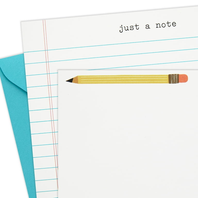 Cute Paper And Pencil Clipart